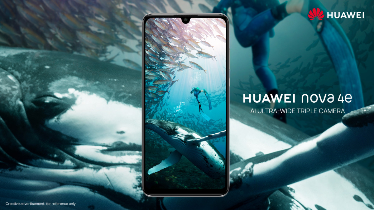 The fashionably fetching Huawei nova 4e has a 32-MP selfie camera that ...