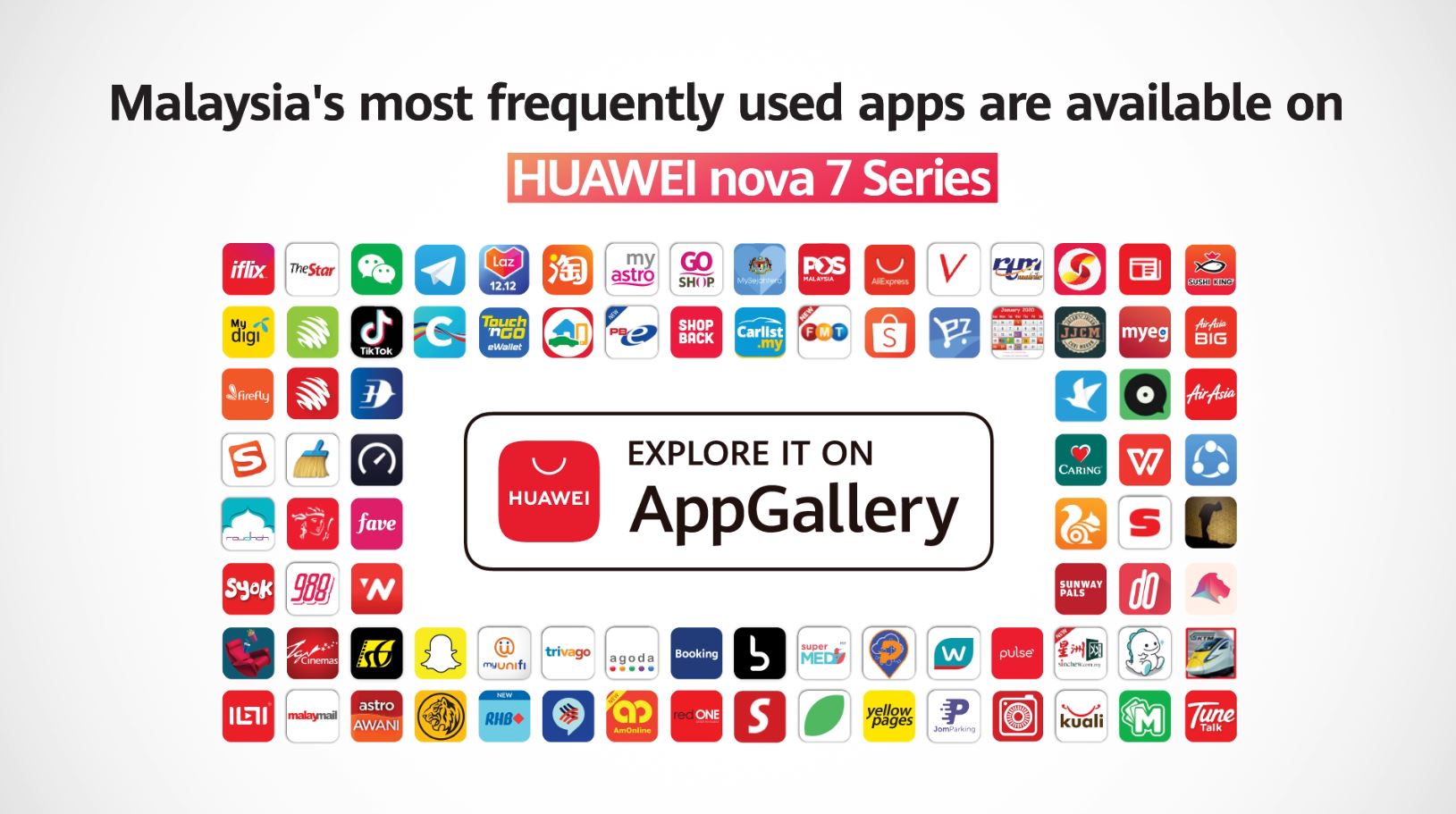 The Nova 7 series is coming with the Huawei AppGallery and all the ...
