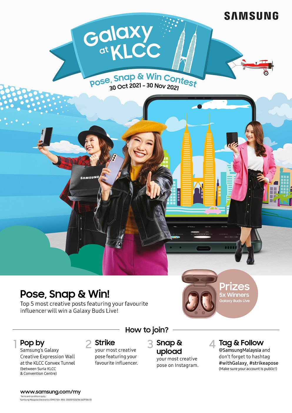 Galaxy at KLCC - Show your Instagram game is on point and win a Samsung ...