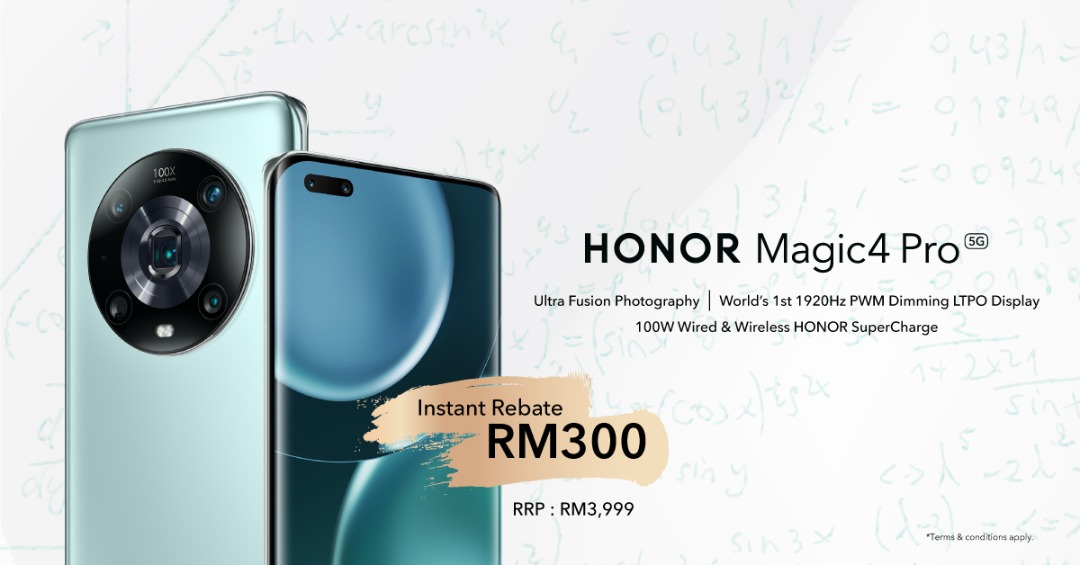 Honor Back to School Sale offering up to RM800 in instant rebates till ...